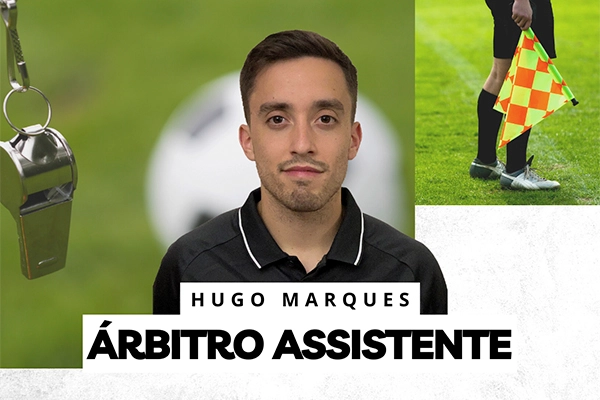 Arbitragem: Hugo Marques chamado para prova internacional