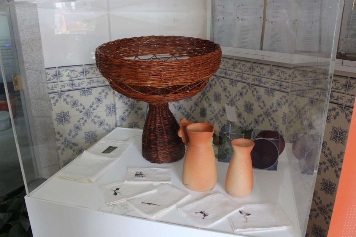 Exposição de artesanato do projeto Craft da região Viseu Dão Lafões na ...